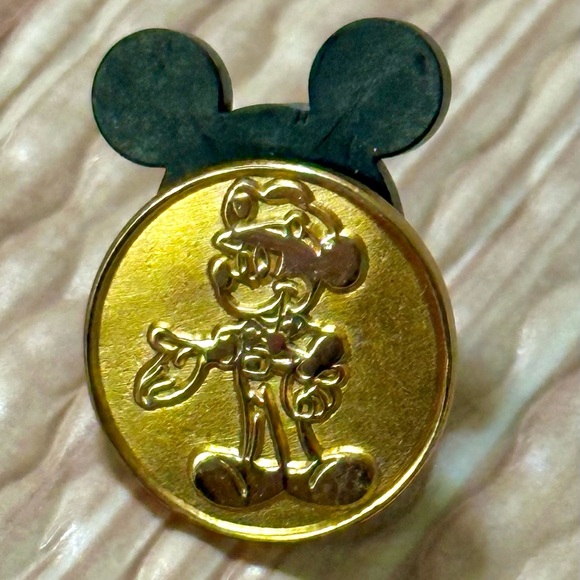 Disney | Other | Walt Disney World Mickey Mouse Security Police Gold ...